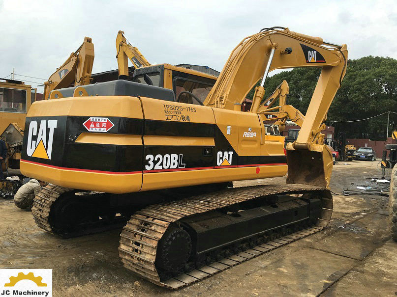 Semi Automatic 20 Ton Used CAT Excavators Caterpillar 320B 5320h ...