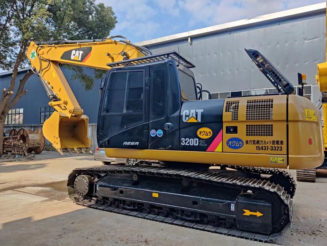 Caterpillar 320D2 Used Excavator With Original Color Mechanical ...