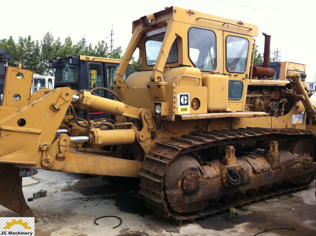 USA Origin Cat D8K Bulldozer , One Shank Ripper Used Cat Dozers 95% Chain