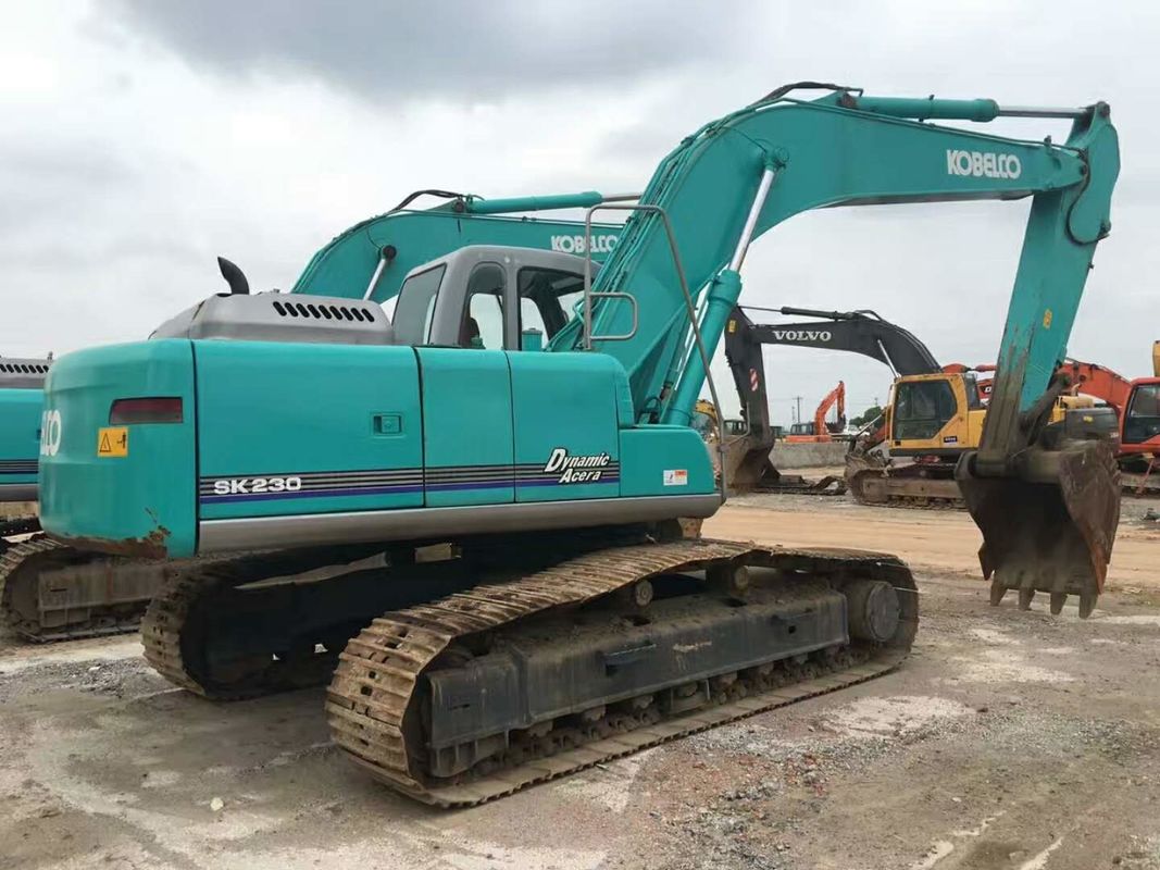 4 Cylinders Used Kobelco Excavator 20 Ton 2nd Hand Diggers SK200-6 CE ...