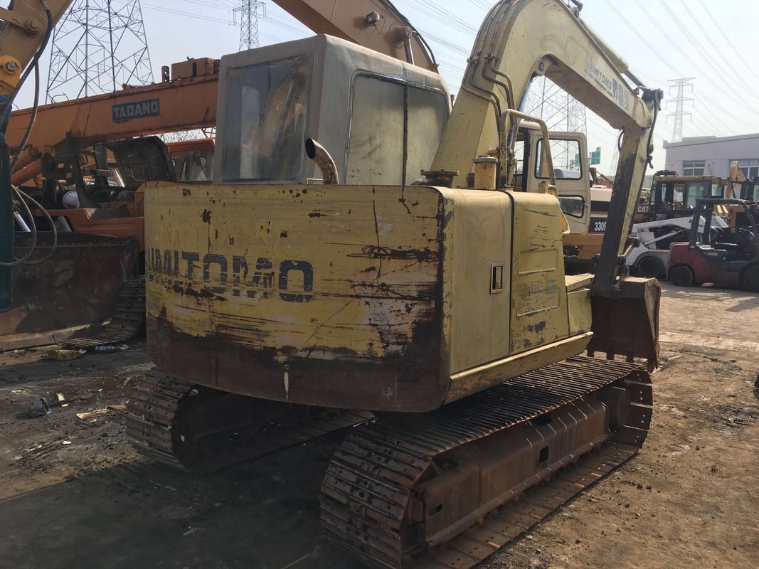 ISUZU Engine Used Sumitomo Excavator , Sumitomo SH60 Excavator 400mm ...