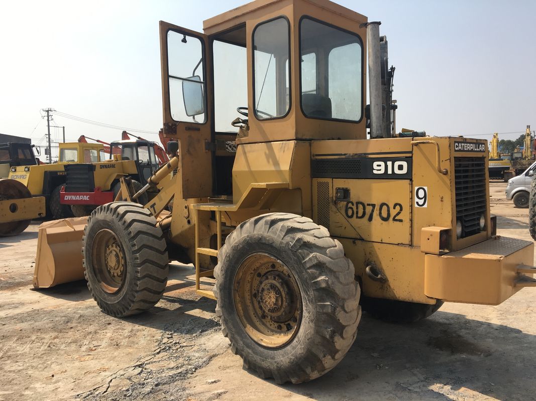 Second Hand CAT Shovel Loader , CAT 910 Wheel Loader Original Color ...