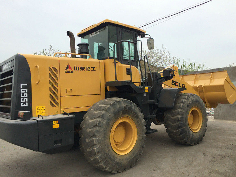 Slightly Used LG953 SDLG Payloader / Used Rubber Tire Loaders With Low ...