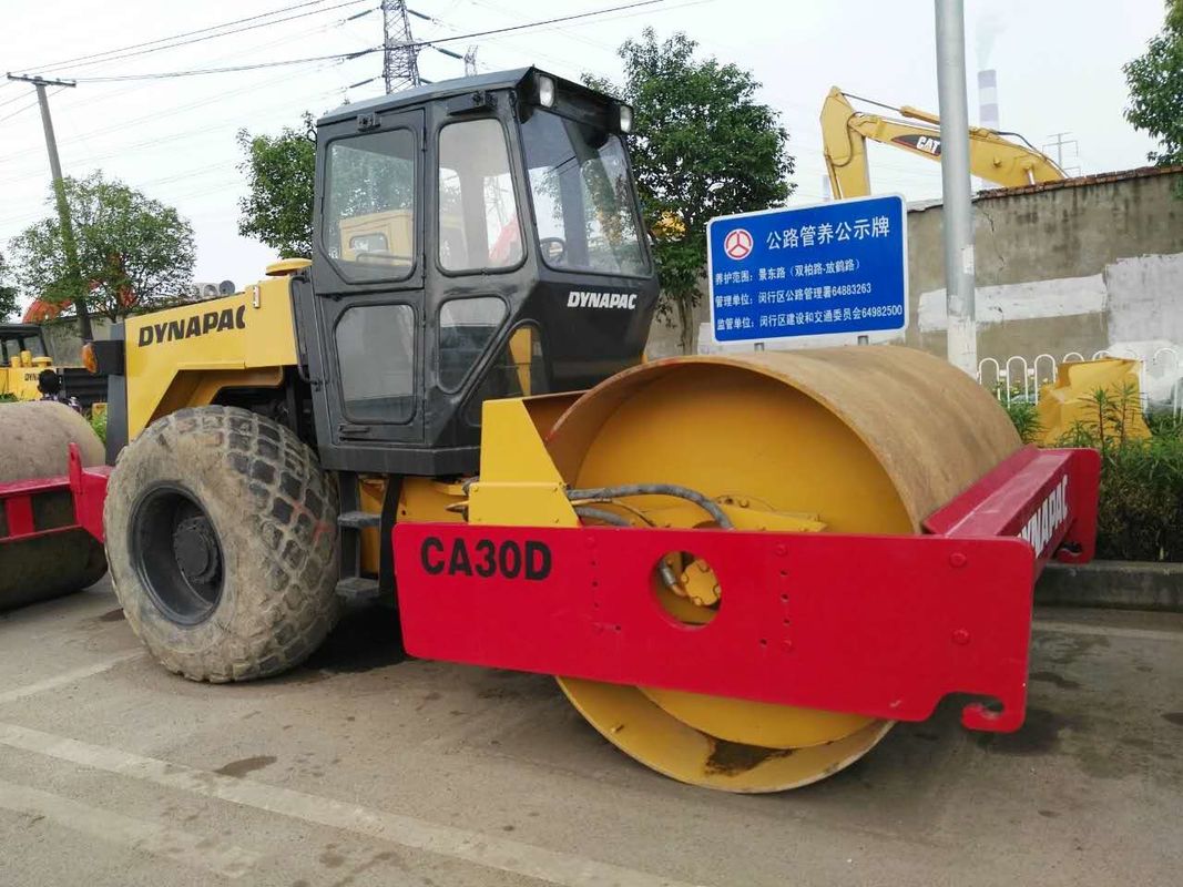 Dynapac Smooth Drum Roller Compactor / 2nd Hand Rollers CA30D With Air ...