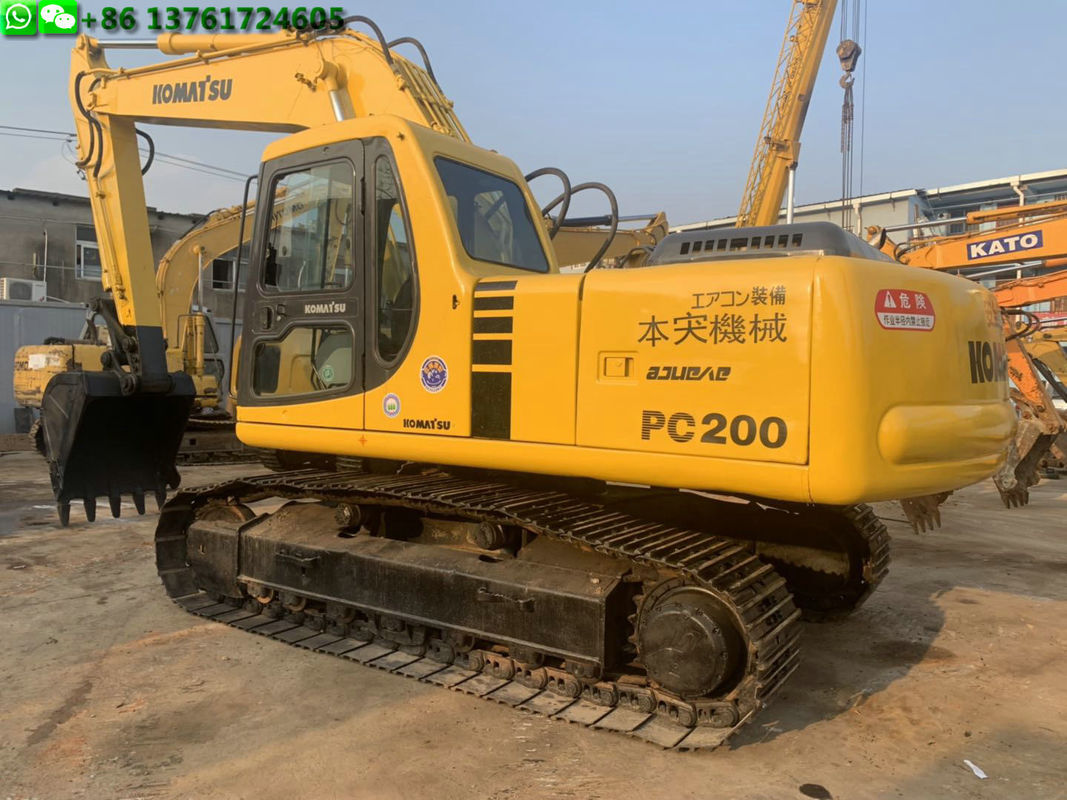 Second Hand Komatsu Compact Excavator Manual Operate 20t Operate Weight ...