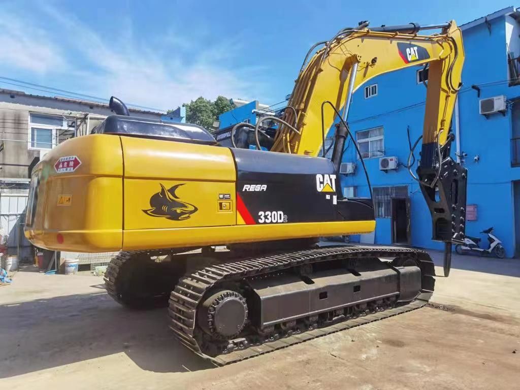 Heavy duty 30T caterpillar Cat 330D 330DL crawler excavator with Jack ...