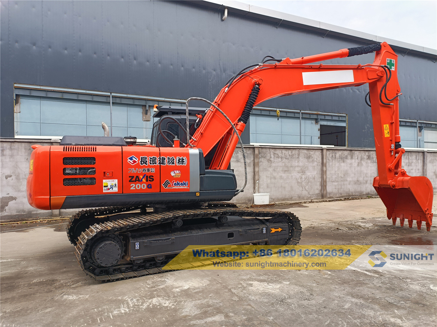 Mining Mini Used Hitachi Excavator With Original Hitachi Paint