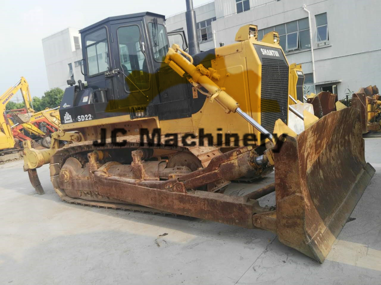 Slightly Used 2015 Shantui SD22 Bulldozer With 3 Shrank Ripper And Low ...