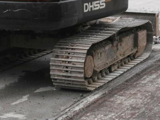 Original Doosan Mini Excavator , DH55-7 Second Hand Mini Diggers CE ...