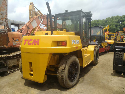 Heavy Duty 16 Ton Used Diesel Forklift TCM FD160S With Good Working ...