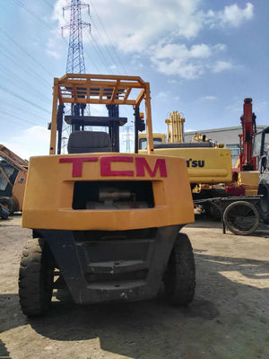 Material Handling FD50 Used TCM Forklift , Used Lifted Trucks 5m ...