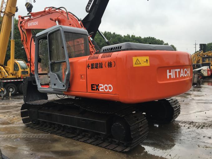 sell 20 ton Japan excavator Hitachi EX200-5 with breaker line and good ...