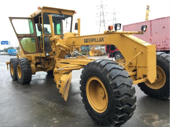 Second Hand Compact Motor Grader , CAT Road Grader 12G A/C Available
