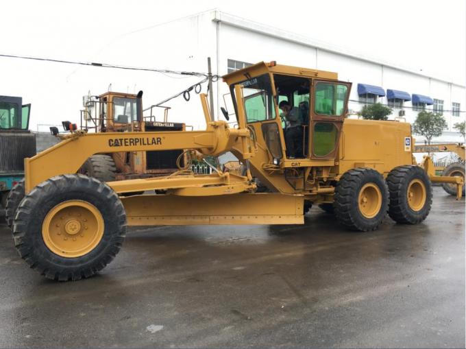 Second Hand Compact Motor Grader , CAT Road Grader 12G A/C Available