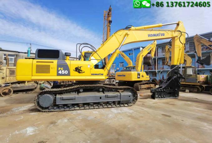 PC450-8 Heavy Duty Komatsu Crawler Excavator With Jack Hamme