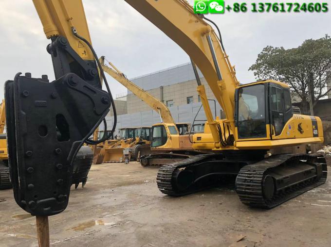 PC400 Mining Used Komatsu Excavator 40T With Jack Hammer