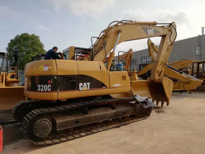CAT 320CU 320BU Second Hand Excavator With Shorter Tail
