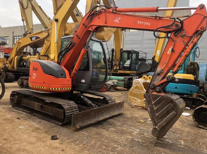 Zaxis 75 Used Hitachi Excavator Second Hand Crawler Excavator